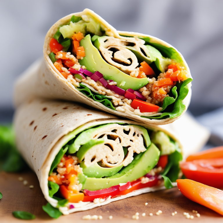 Wrap Vegano De Abacate: Sabor Fresco E Nutritivo - Abacate Amassado ...